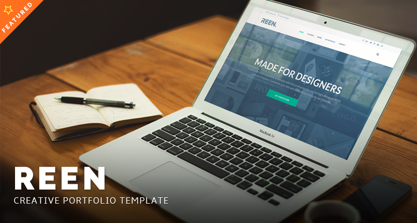 REEN – PSD Creative Portfolio HTML Template | Free HTML5 Templates